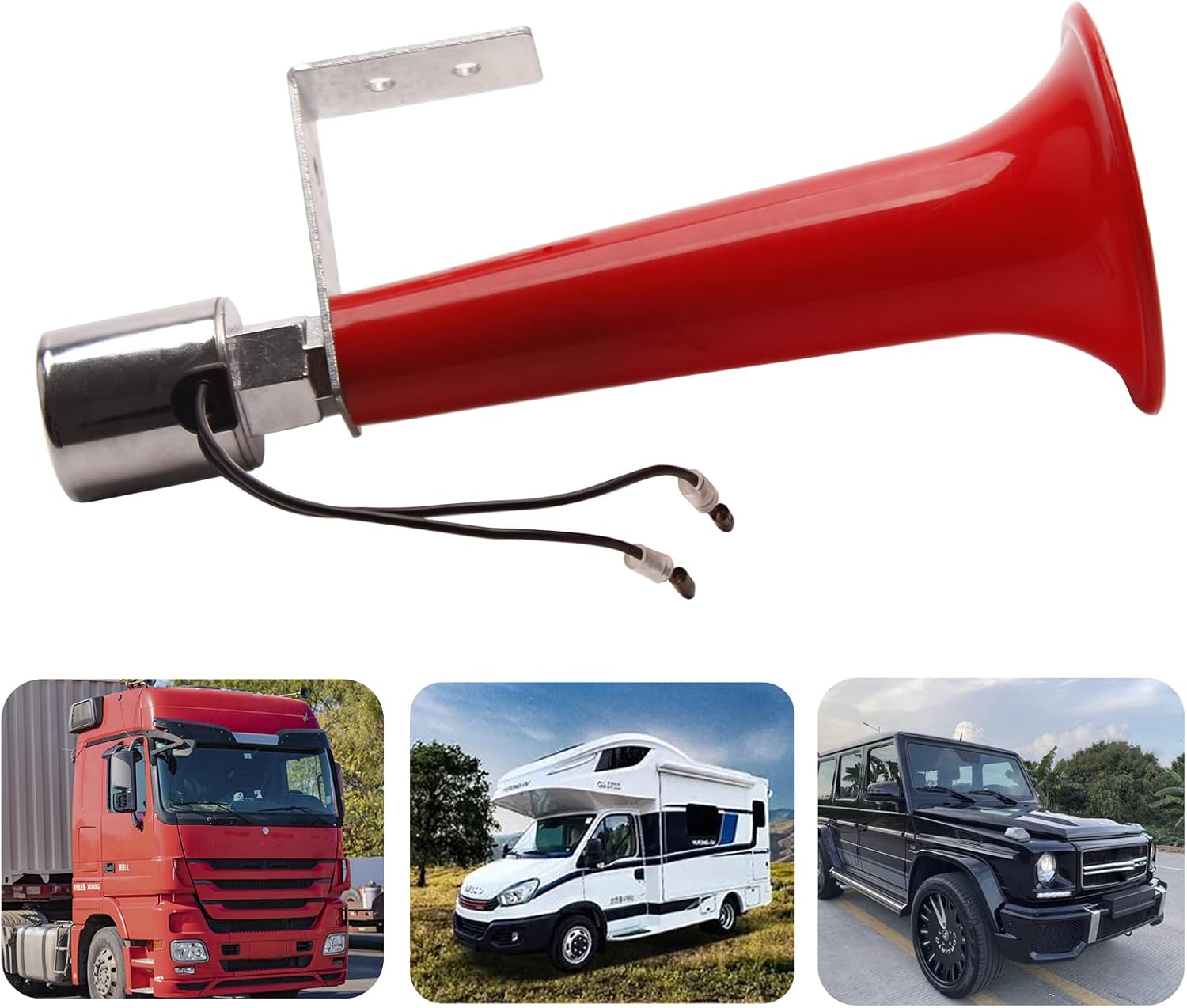 Amazon.com: AOLIHAN Whistle Horn 120db Red Air Horn Universal Purpose ...