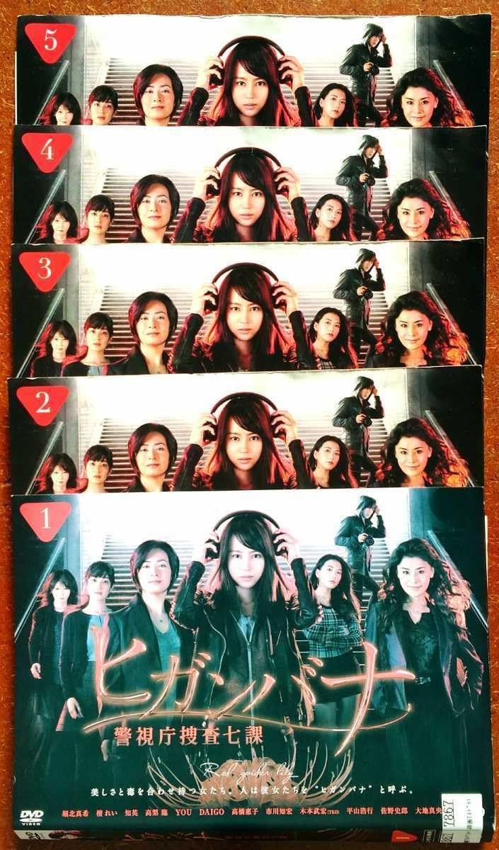 Amazon.co.jp: DVD ヒガンバナ~警視庁捜査七課~ ドラマ 全巻セット 犯罪ミステリー 警察 堀北真希 檀れい 高梨臨 DAIGO YOU 大地真央 イッキ見 日本 中古 : おもちゃ