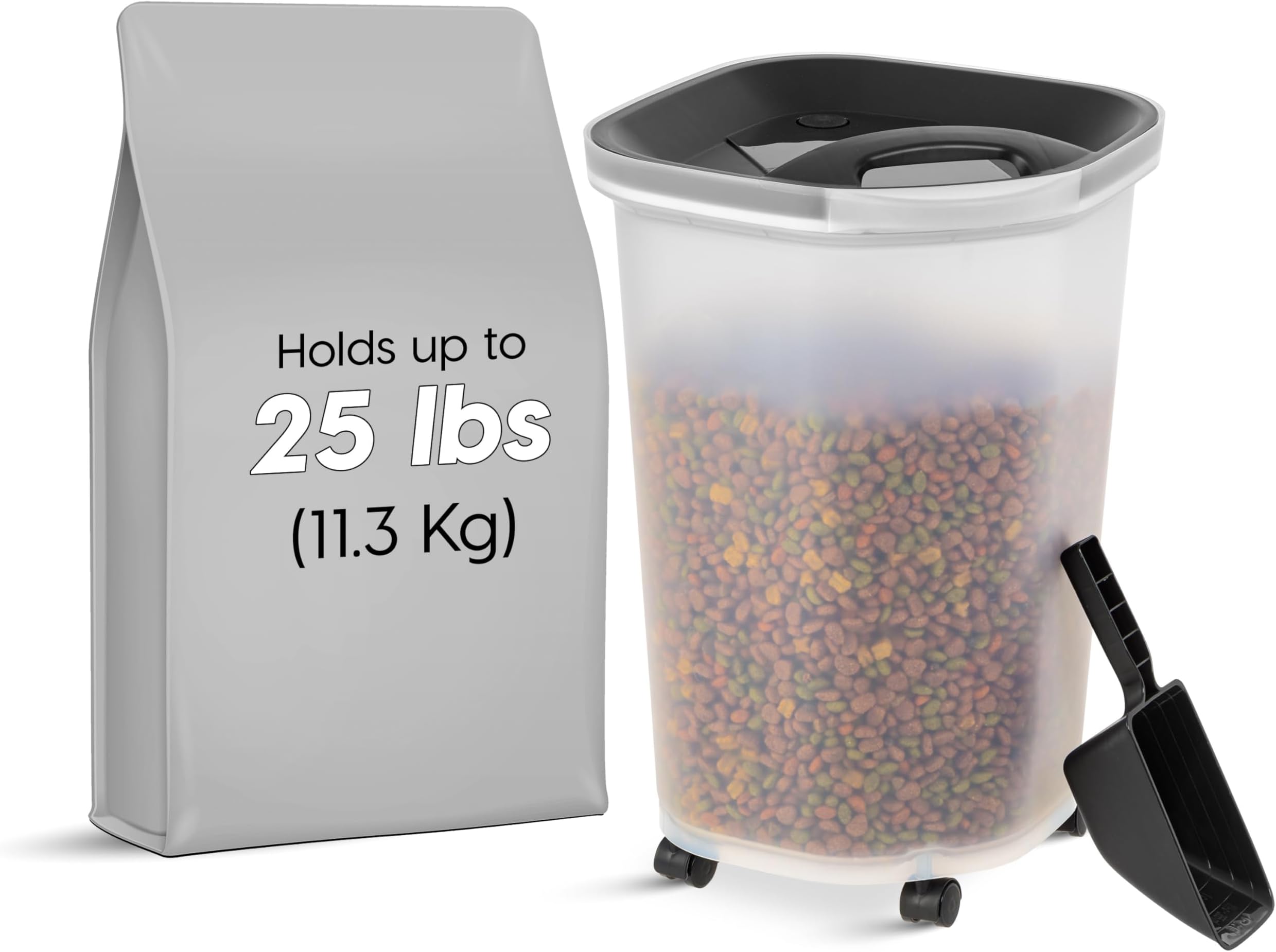 Pet Supplies : IRIS Premium Airtight Pet Food Storage Container, 42 ...