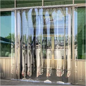 Amazon.com: BWPURWDFH PVC Refrigeration Strip Curtain Door Strip PVC ...