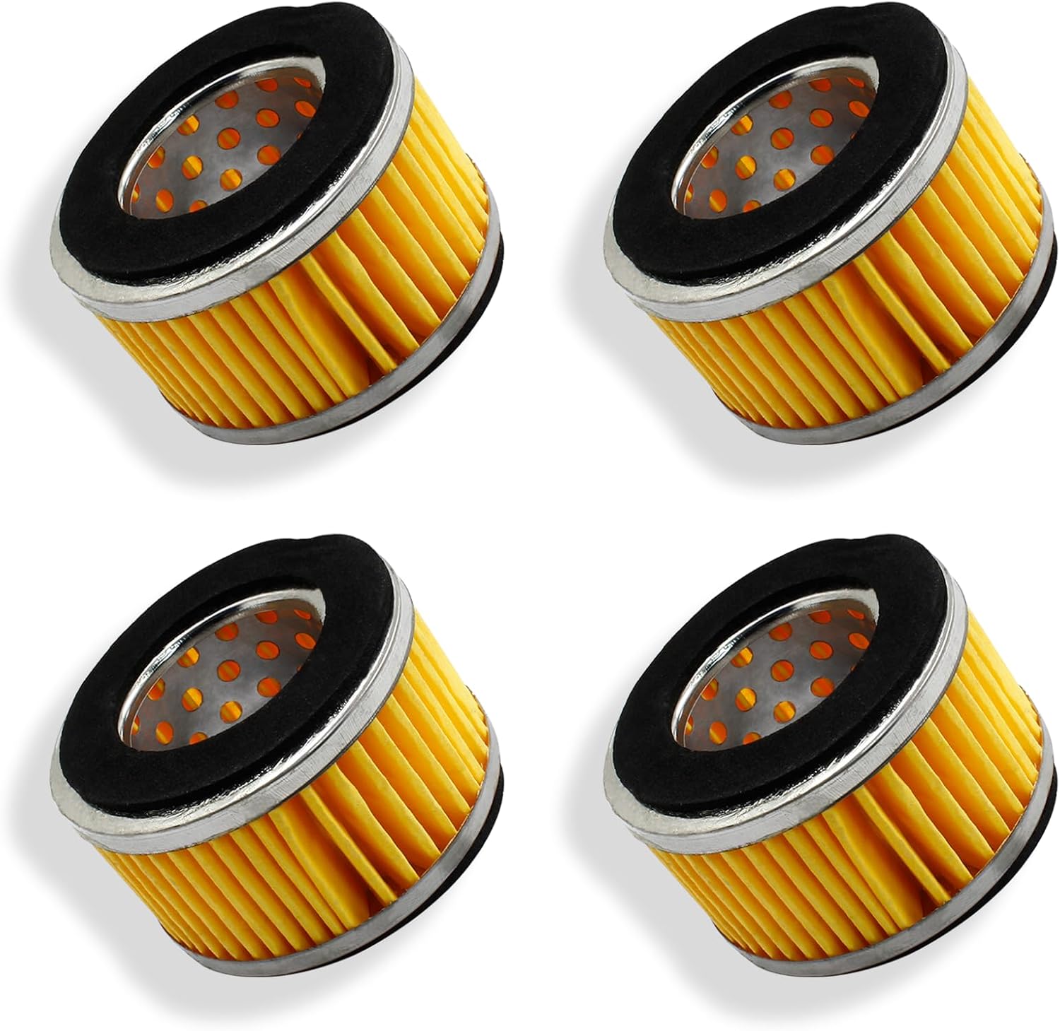 Moicstiy 4 Pcs Air Compressor Filter Elements, 2.6 inch Air Compressor ...