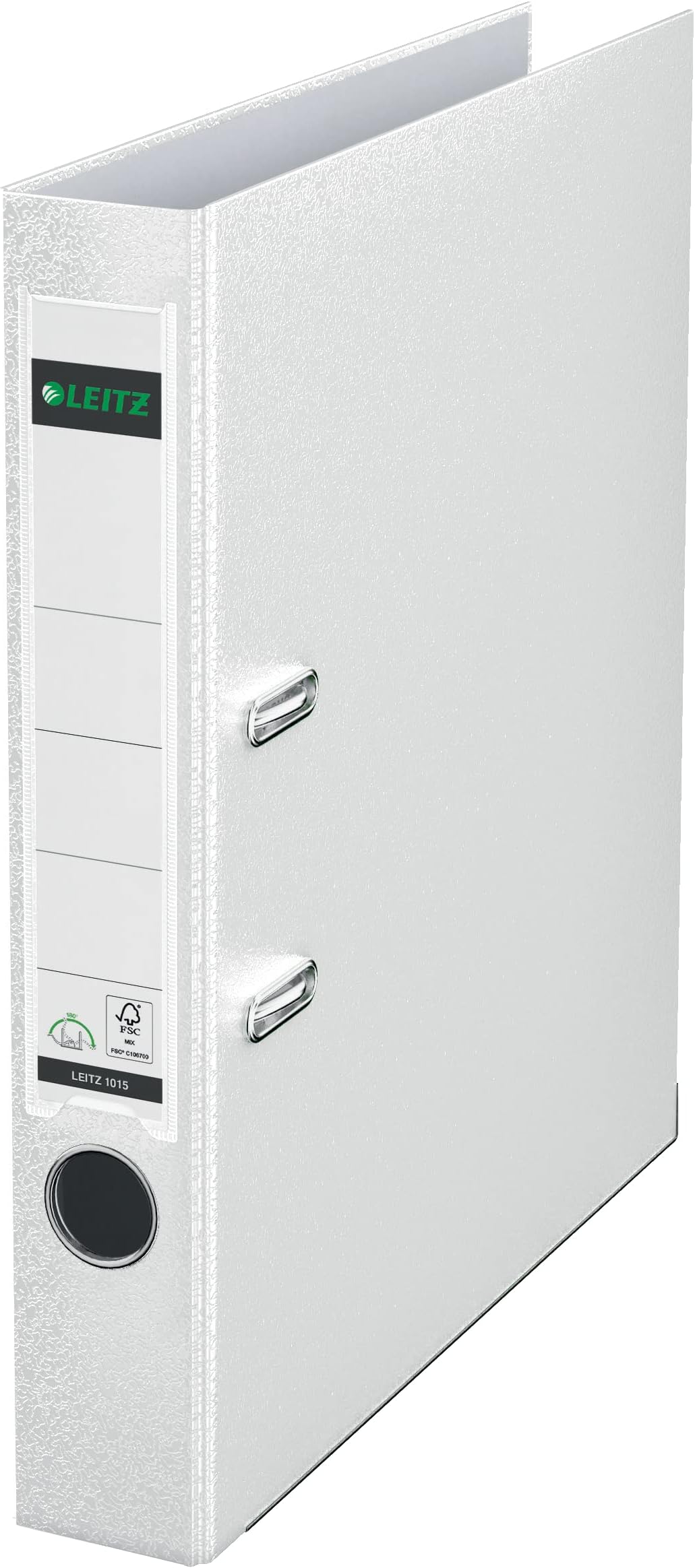 Leitz Lever Arch File, White, A4, 50mm Width, Plastic, 10155001 ...