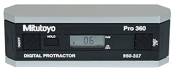 Mitutoyo 950-315, Digital Protractor/Digital Level, Pro360, 6" : Amazon ...