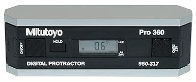 Mitutoyo 950-315, Digital Protractor/Digital Level, Pro360, 6" : Amazon ...