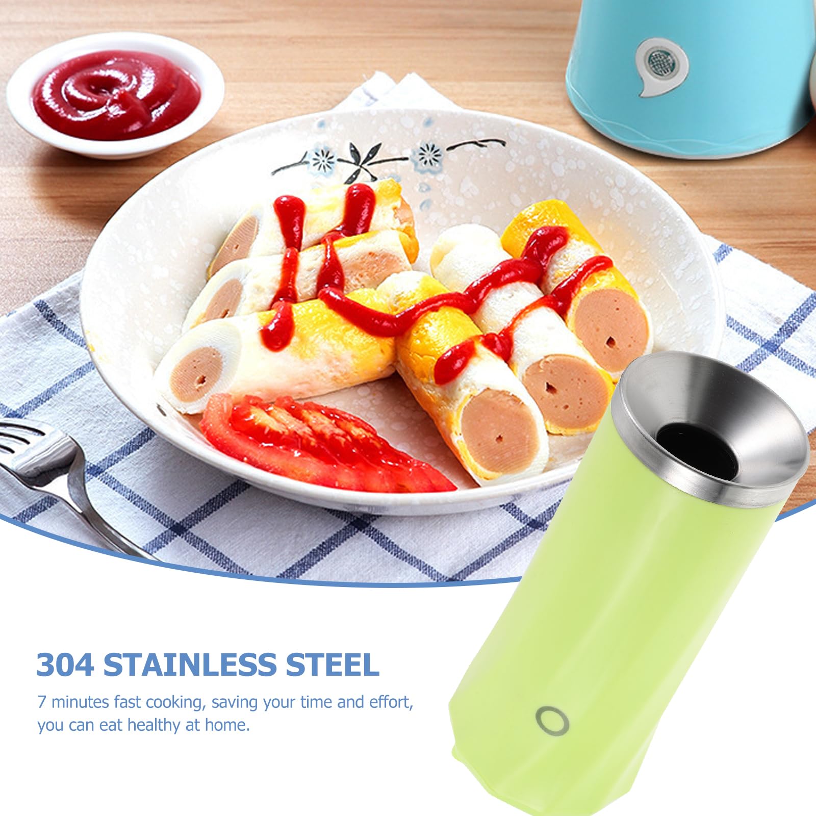 Snapklik.com : UPKOCH Egg Roll Maker Maker Automatic Roller Vertical ...