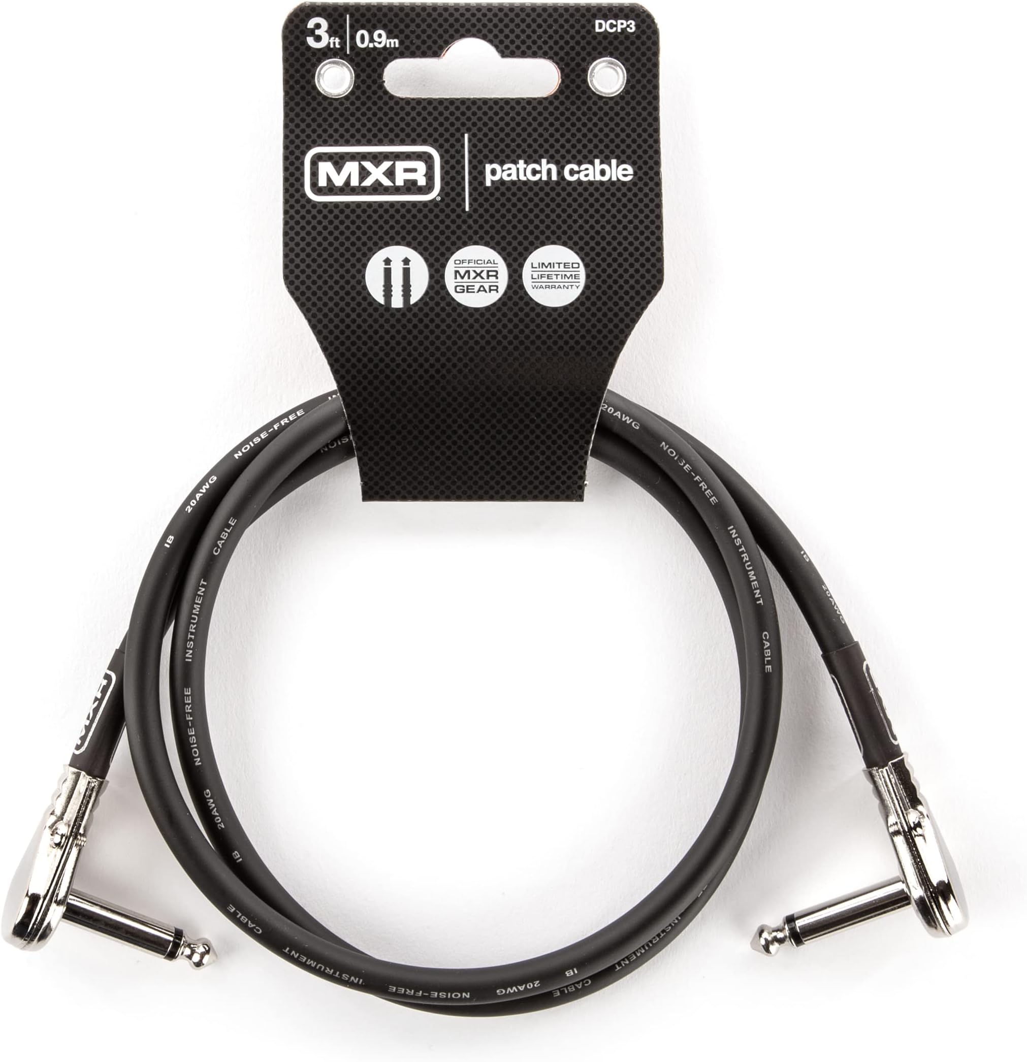 Amazon.com: Dunlop MXR 6 Inch Right Angle Pancake Guitar Patch Cables for Effects Pedals, 6 Pack ...