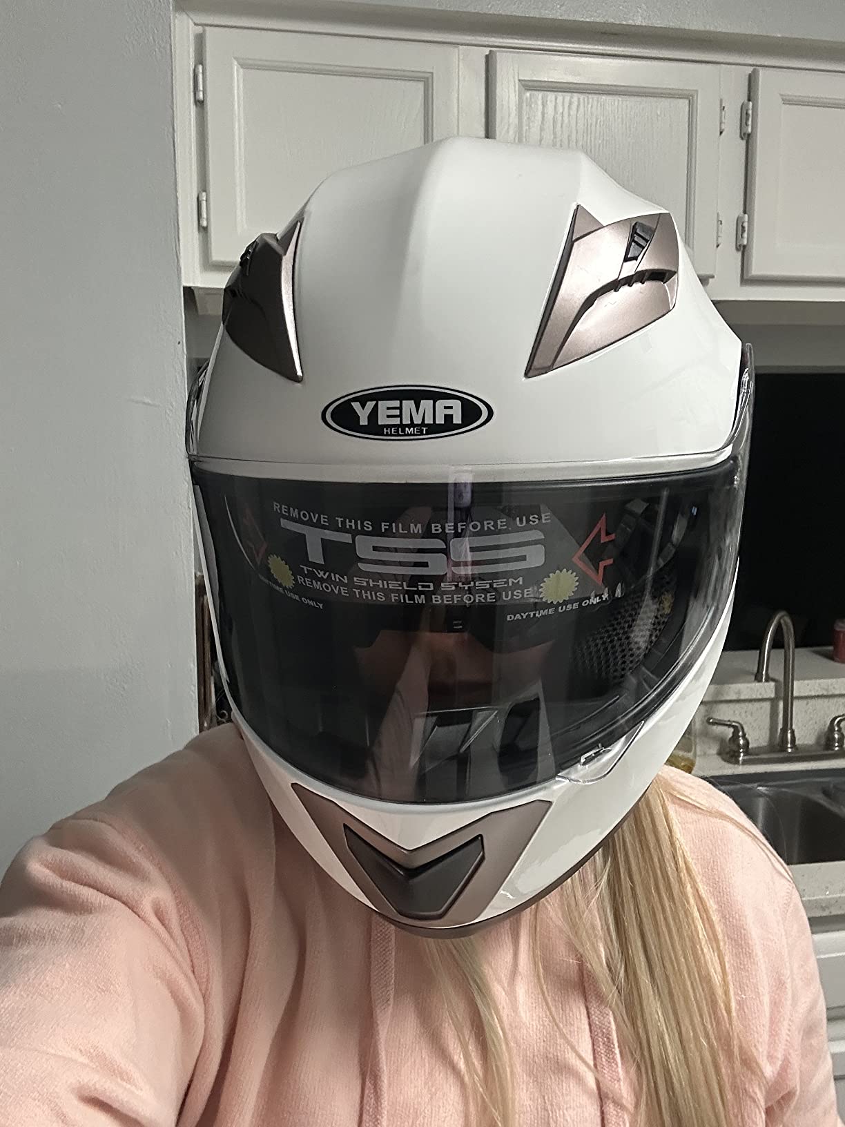 $12/mo - Finance YEMA Helmet Motorcycle Full Face Helmet DOT Approved ...