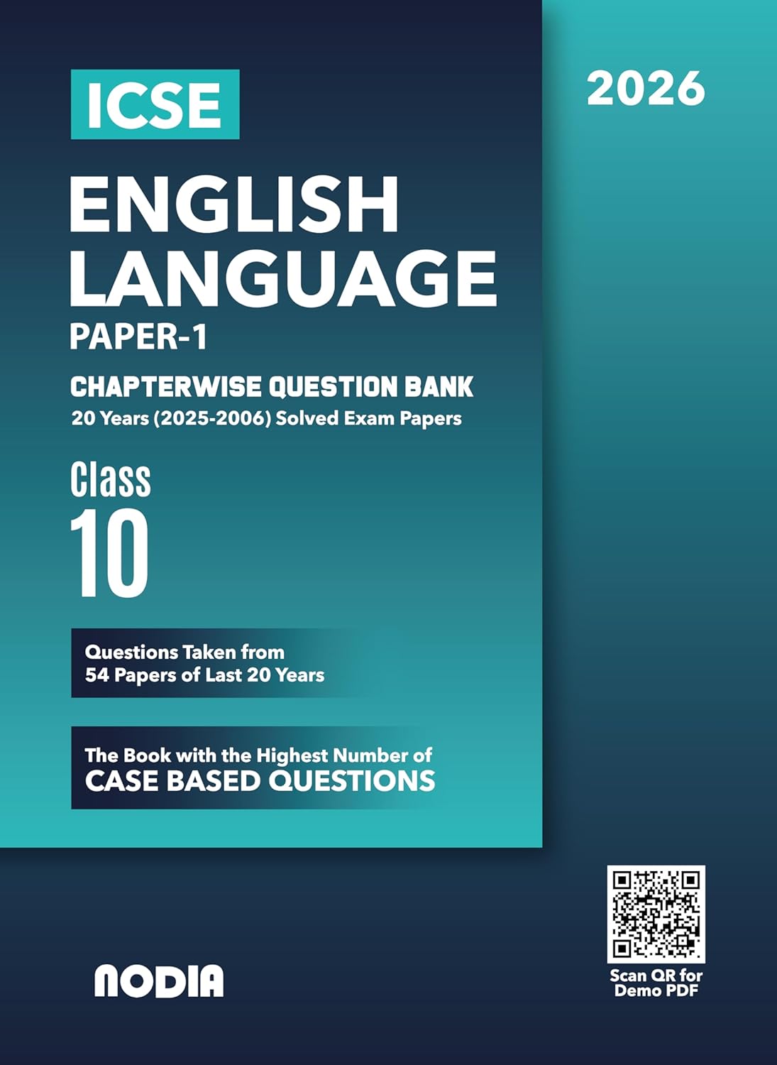 ICSE Class 10 English Language Chapterwise Previous Year Question Bank ...