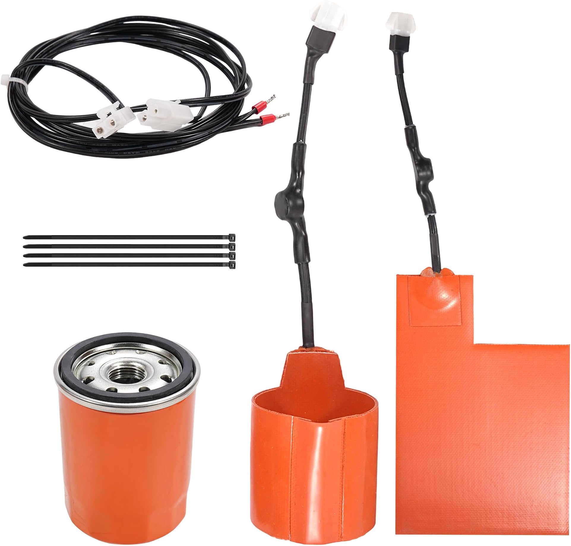 Amazon.com: REAXOAL Battery Heater Pad & Oil Heater Kit,Battery Heater ...