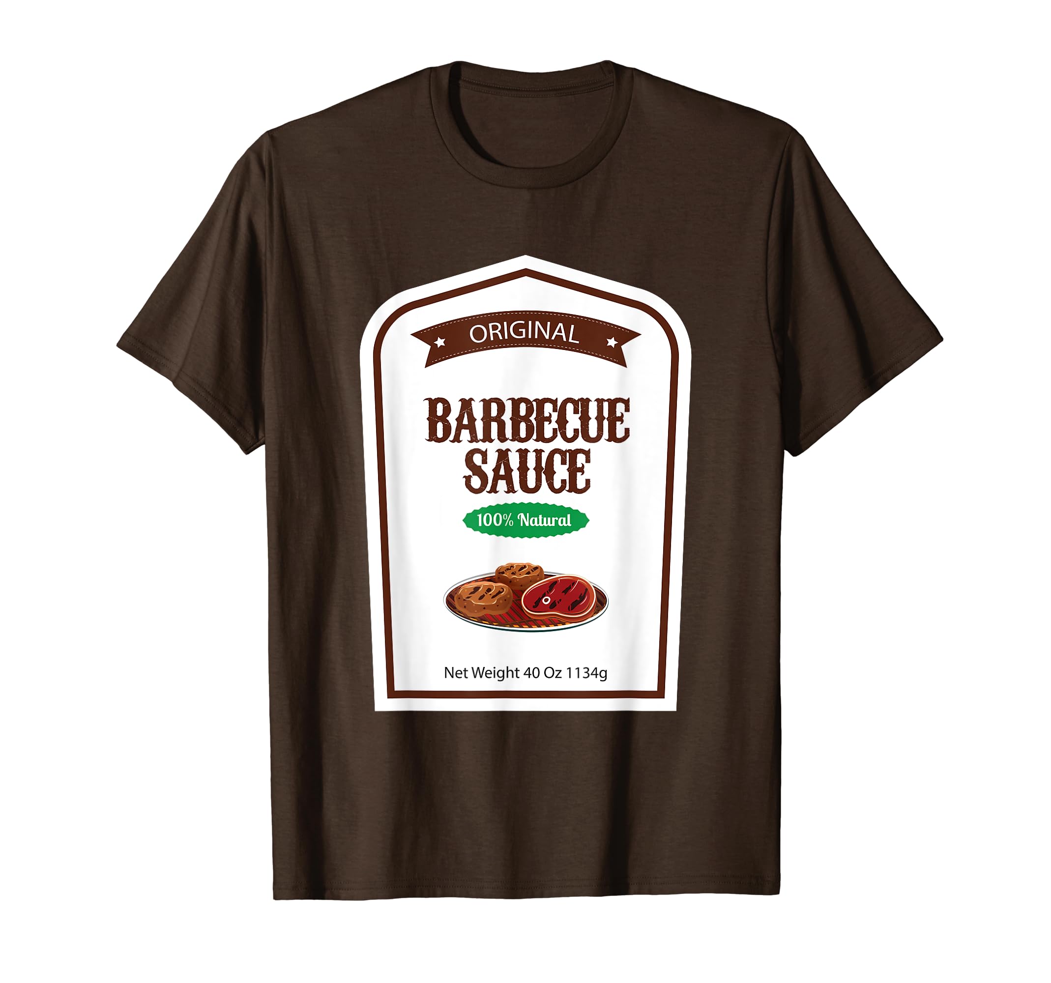 Amazon.com: Barbecue Family Sauce Costume Easy Halloween Uniform Print ...