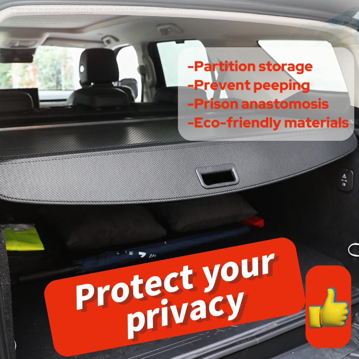 SUV Cargo Security Screen Rear Cargo Security Shade For 2023-2026 Kia ...