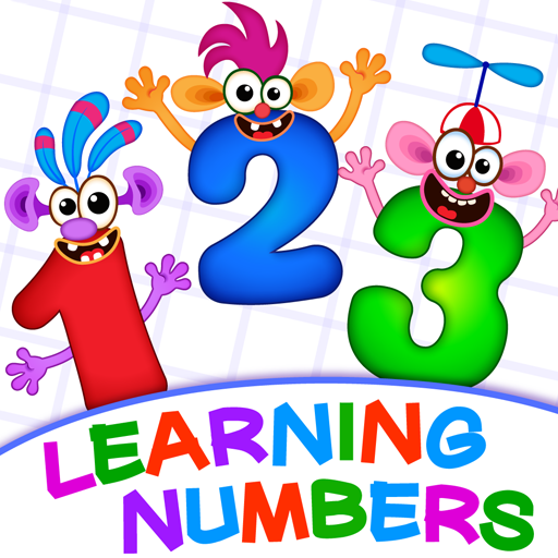 SUPER NUMBERS! Toddler Preschool Educational Games for Kids, Babies and ...