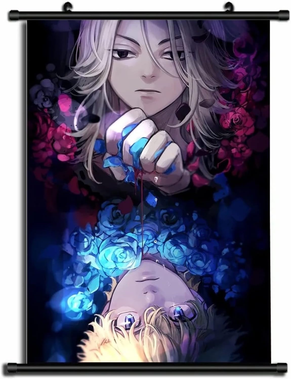 Amazon.com: OAKFIN Anime Scroll Painting Hanemiya Kazutora Matsuno ...