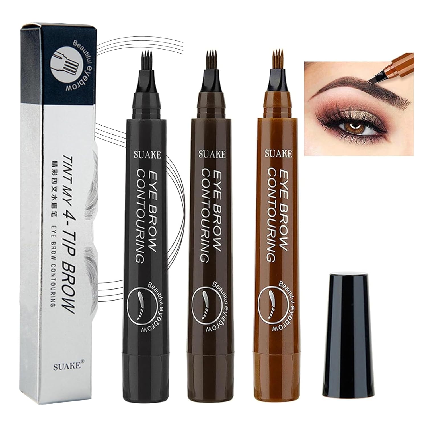 Amazon.com : 2024 Magic Eyebrow Pencil, 3D Waterproof Microblading ...