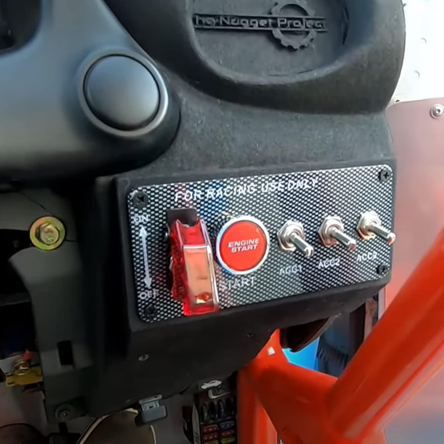 REENKEY 12V 5-in-1 Car Racing Ignition Switch Panel User Manual