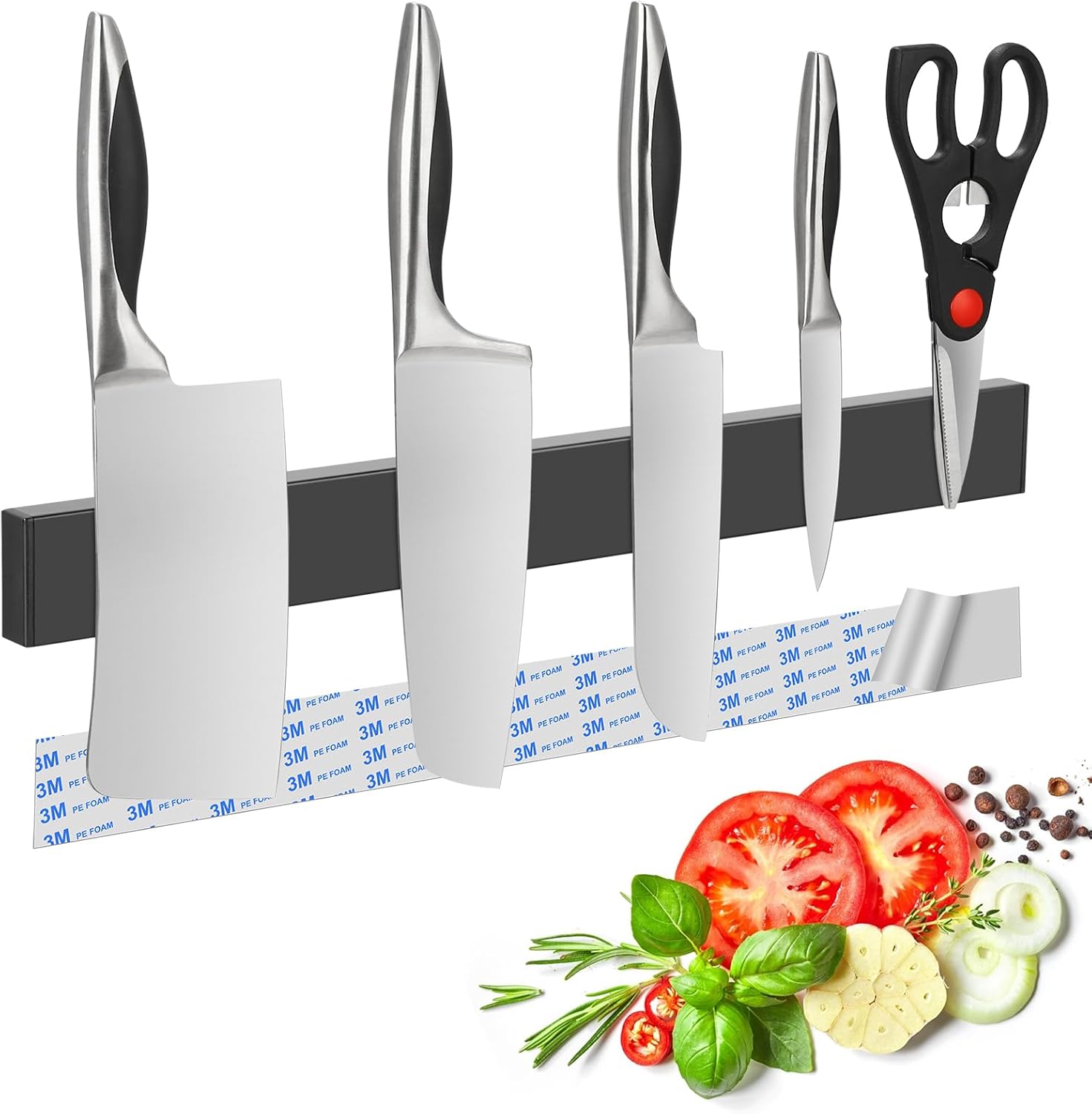 Amazon.com: 16 Inch Magnetic Knife Strip for Wall Stainless Steel ...