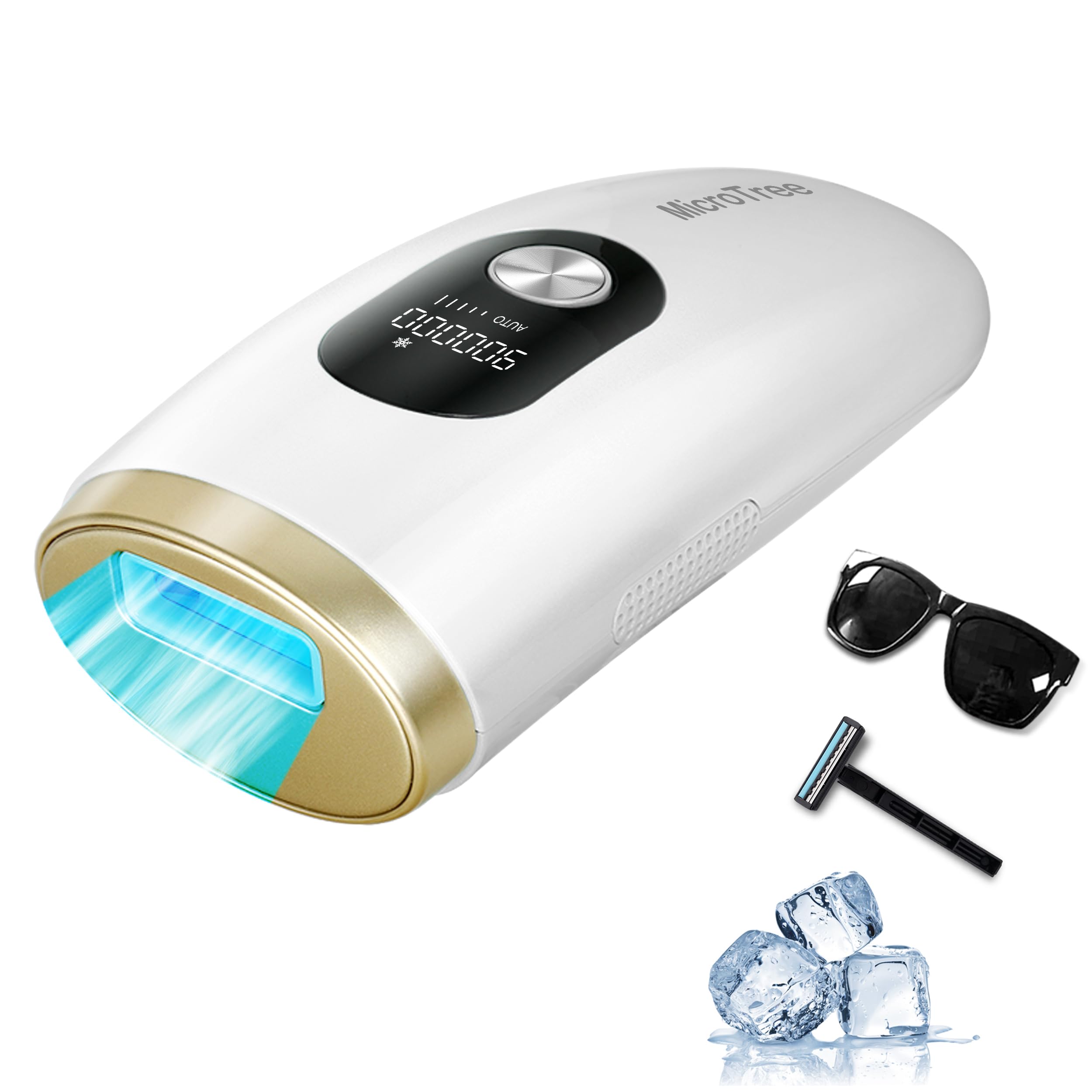 Amazon.com: Laser Hair Removal Device with Ice Cooling, IPL Hair ...