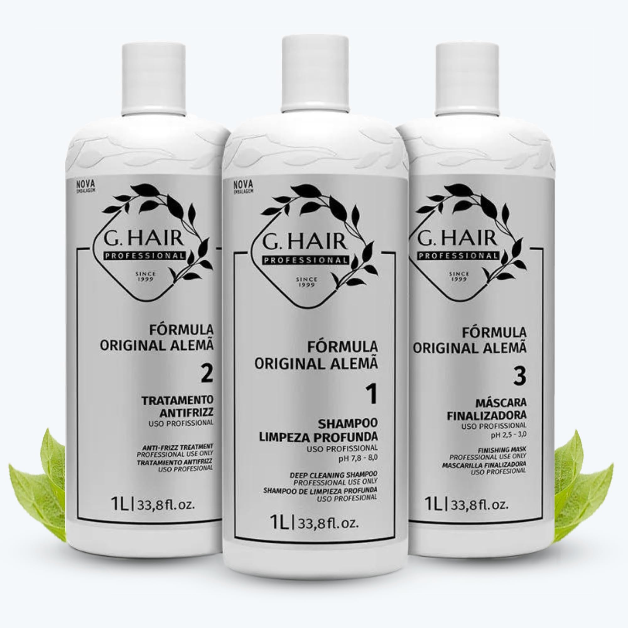 Amazon.com: G.HAIR Original Formula Smoothing Keratin Treatment Kit (3 ...
