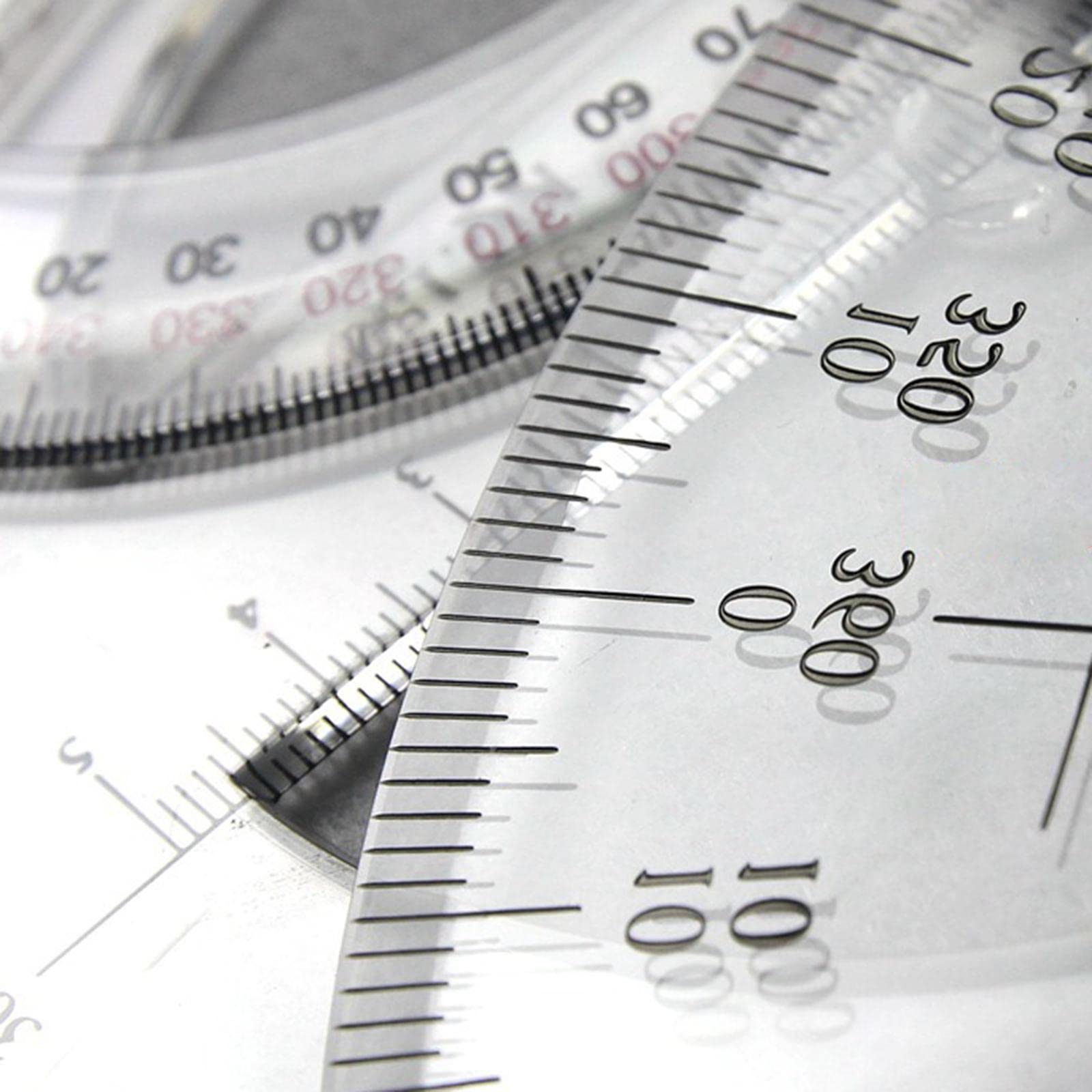 With Swing Arm KASTWAVE 6Pcs Circle Protractor Protractor Ruler ...