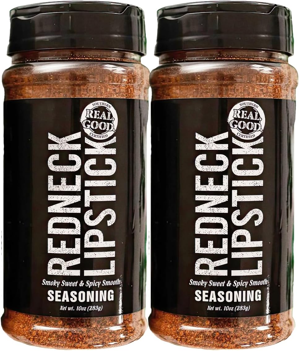 Amazon.com : Redneck Lipstick Seasoning, Smoky Sweet & Spicy Smooth ...