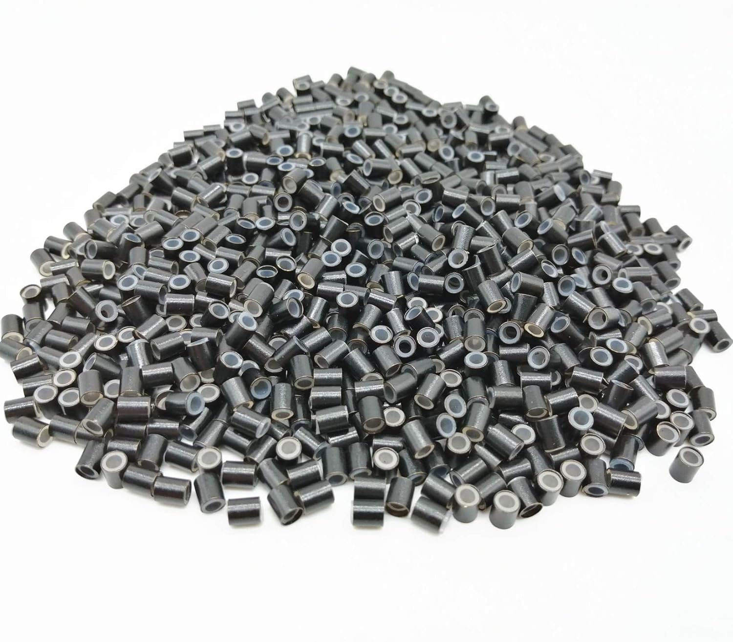 Amazon.com : Hair Extentions Micro Rings Links Beads - 3.4mm 1000pcs ...