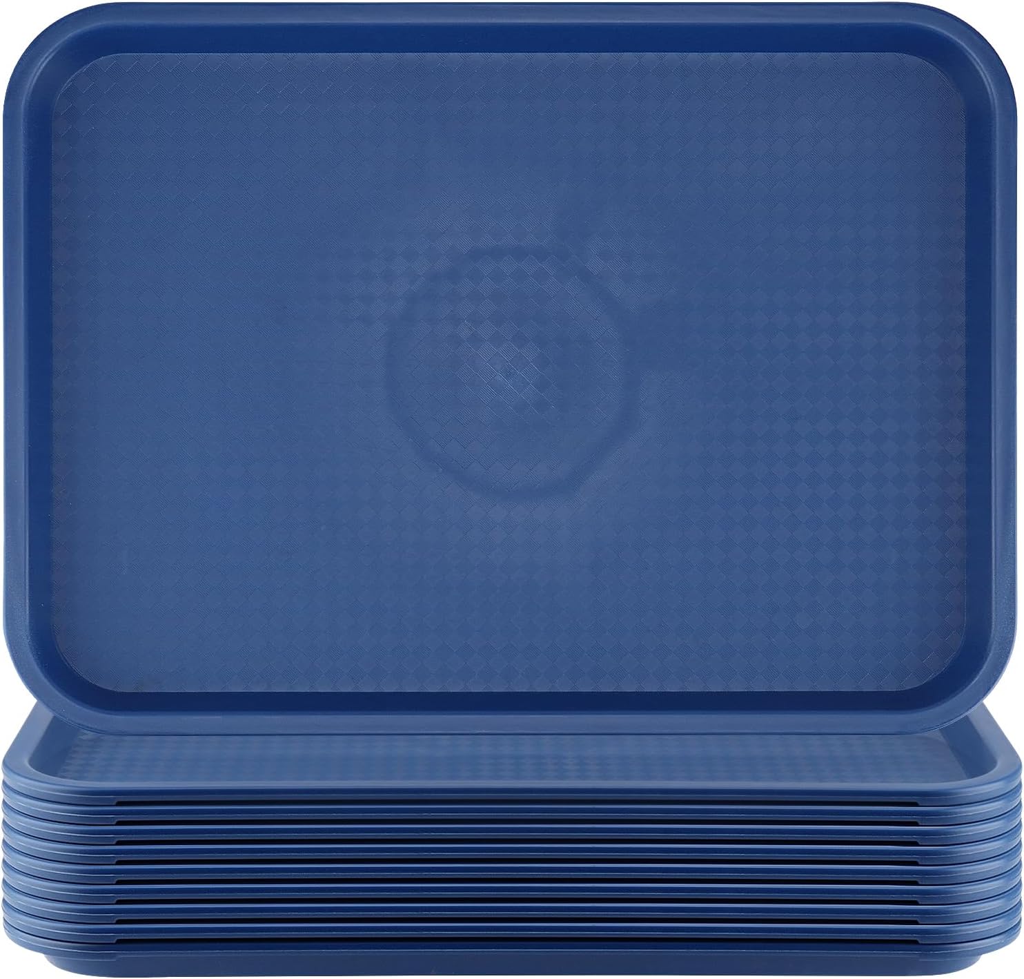 Amazon.com: HEIHAK 10 Pack Plastic Fast Food Tray, 14x10 Inch Plastic ...