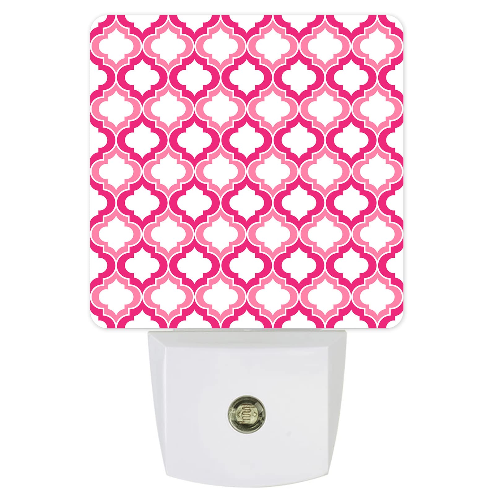 Light Pink Quatrefoil
