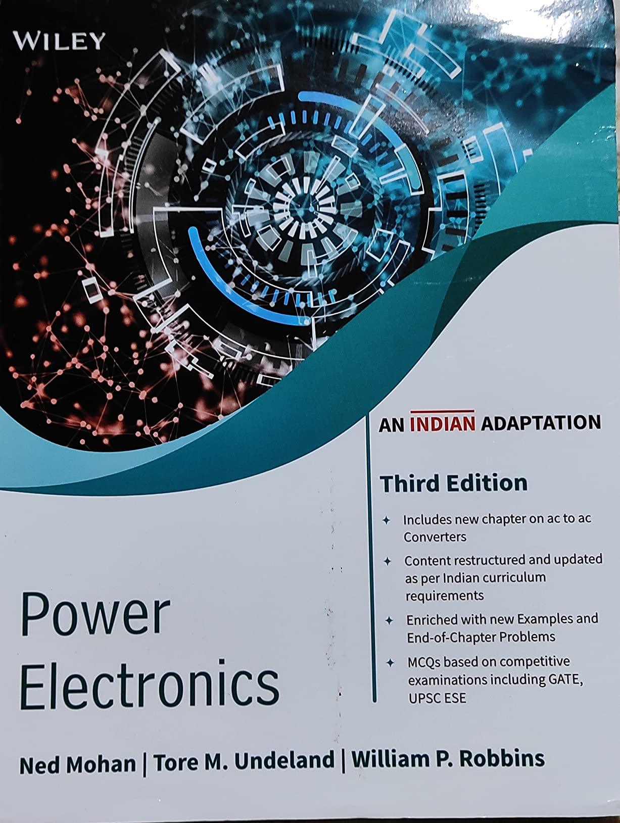 Power Electronics, 3ed (An Indian Adaptation): Converters, Applications and Design : Ned Mohan ...