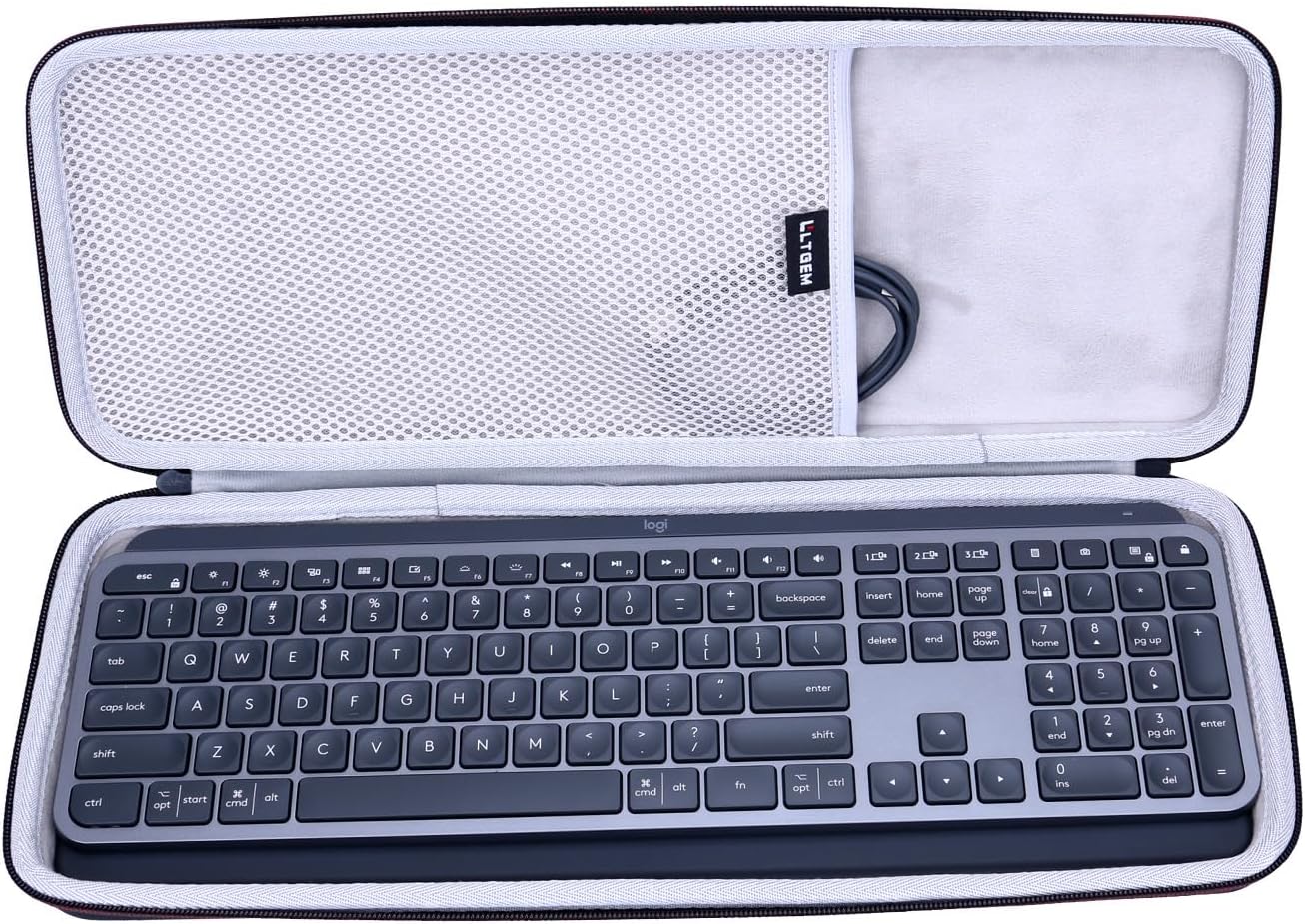 Amazon.com: AF-WAN Wireless Keyboard Portable Case storage bag ...