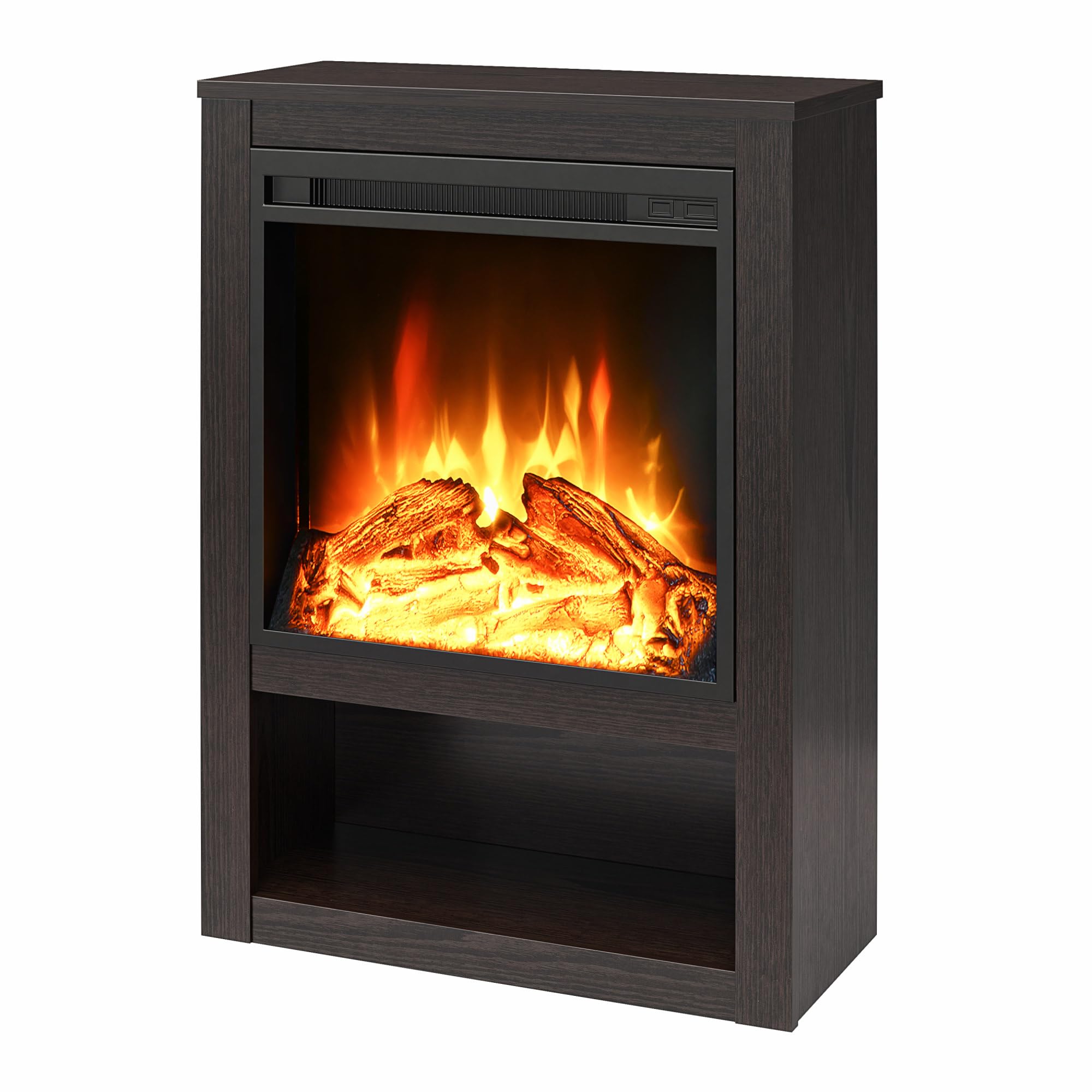 Amazon.com: Ameriwood Home Clermont 22 Inch Electric Fireplace with ...