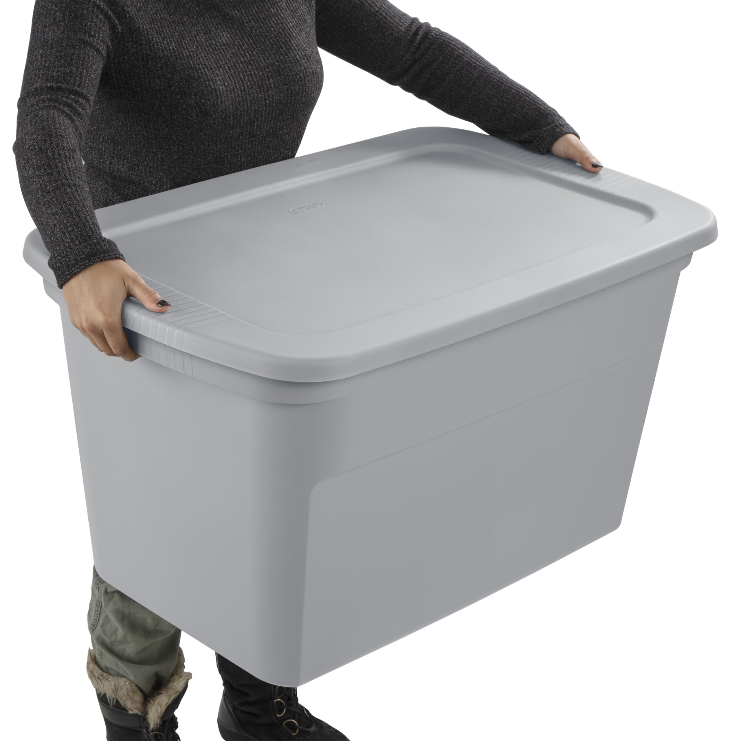 30 Gallon Plastic Storage Containers Sterilite 30 Gallon Dark Indigo