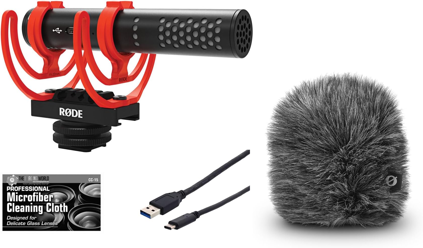 Amazon.com: Rode VideoMic GO II On-Camera Shotgun Microphone and Deluxe ...