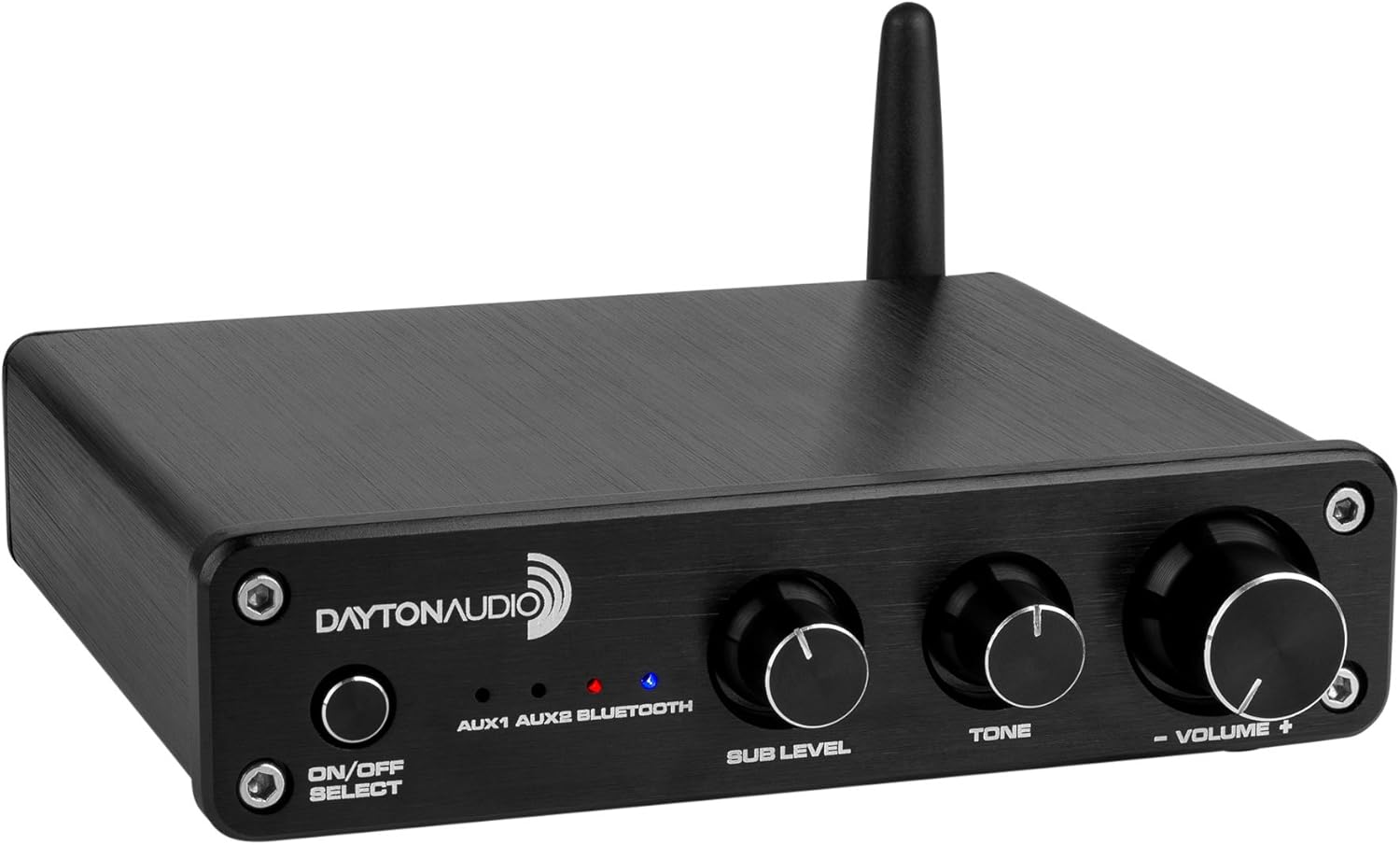 Amazon.com: Dayton Audio DTA-2.1BT 100W Class D 2.1 Amplifier with ...
