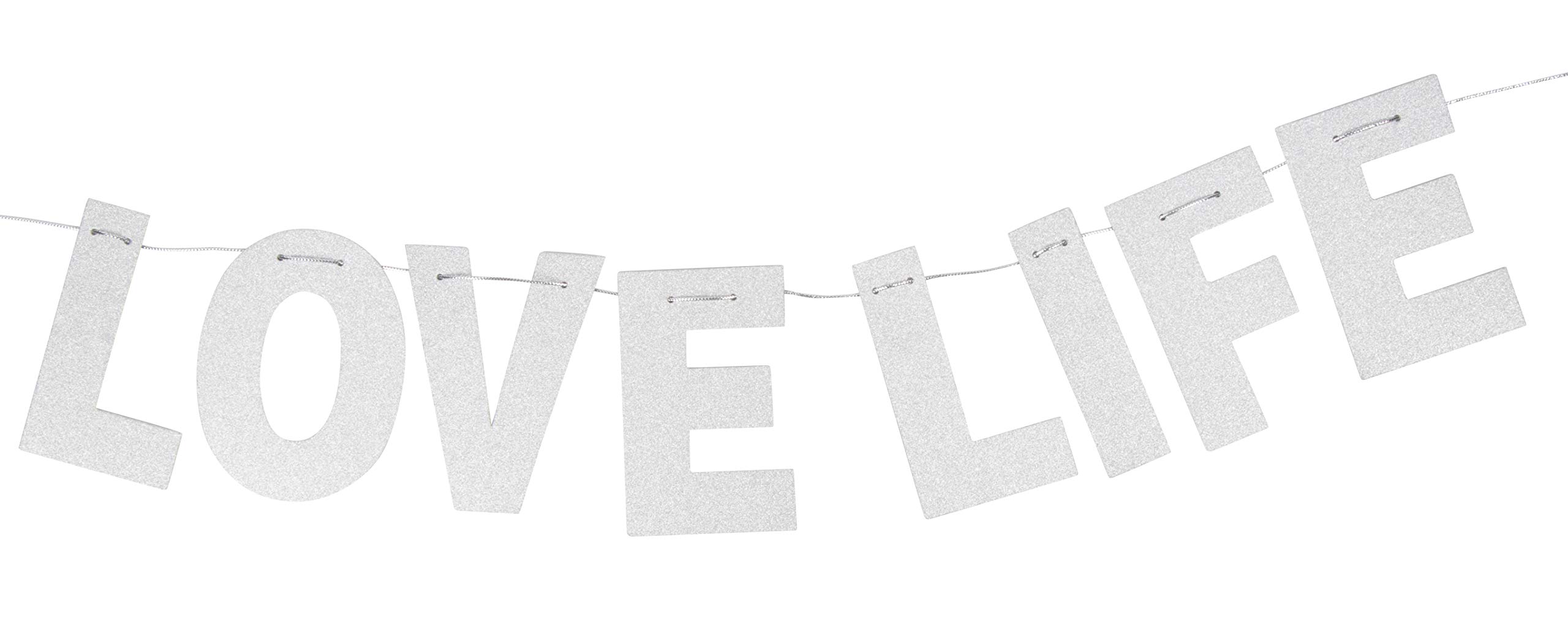 Buy Make Your Own Custom Banner Kit, Silver Letters Numbers DIY Create ...