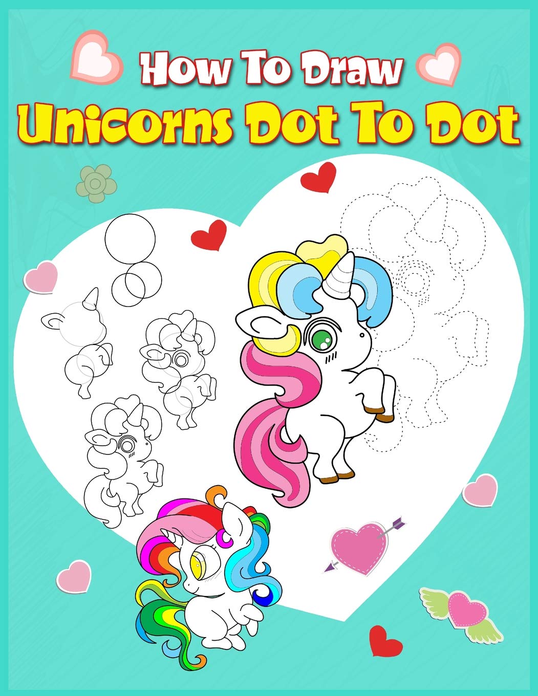 Buy How To Draw Unicorns Dot To Dot: A Step-by-step Drawing And ...