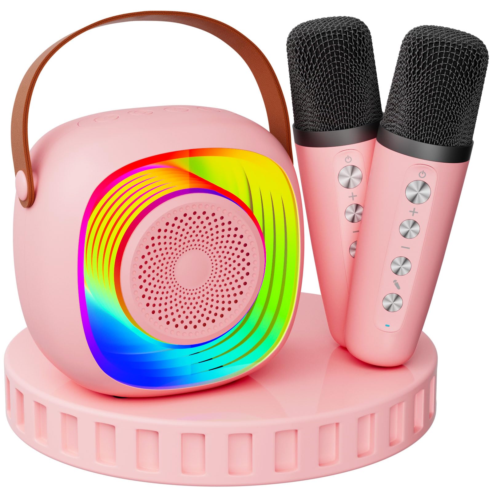 Amazon.com: Karaoke Machine for Kids, Mini Portable Bluetooth Karaoke ...