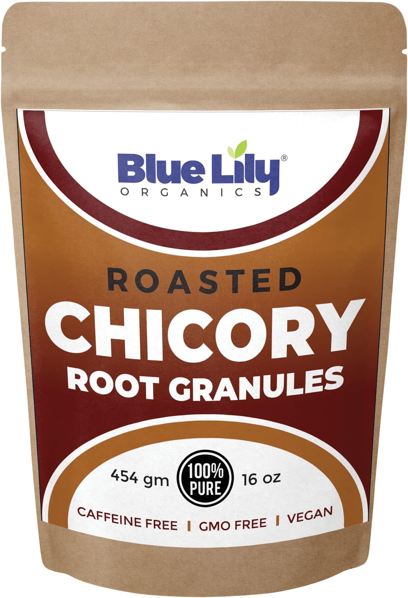 Amazon.com : Herbaila Chicory Root Roasted Granules, 1 Pound, Chicory ...