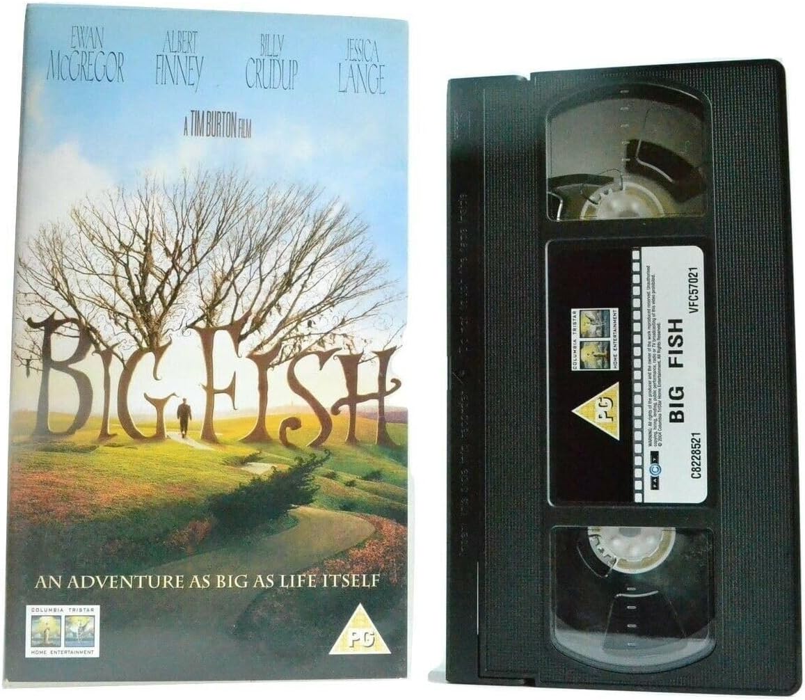 Big Fish [VHS] : Ewan McGregor, Albert Finney, Jessica Lange, Billy ...