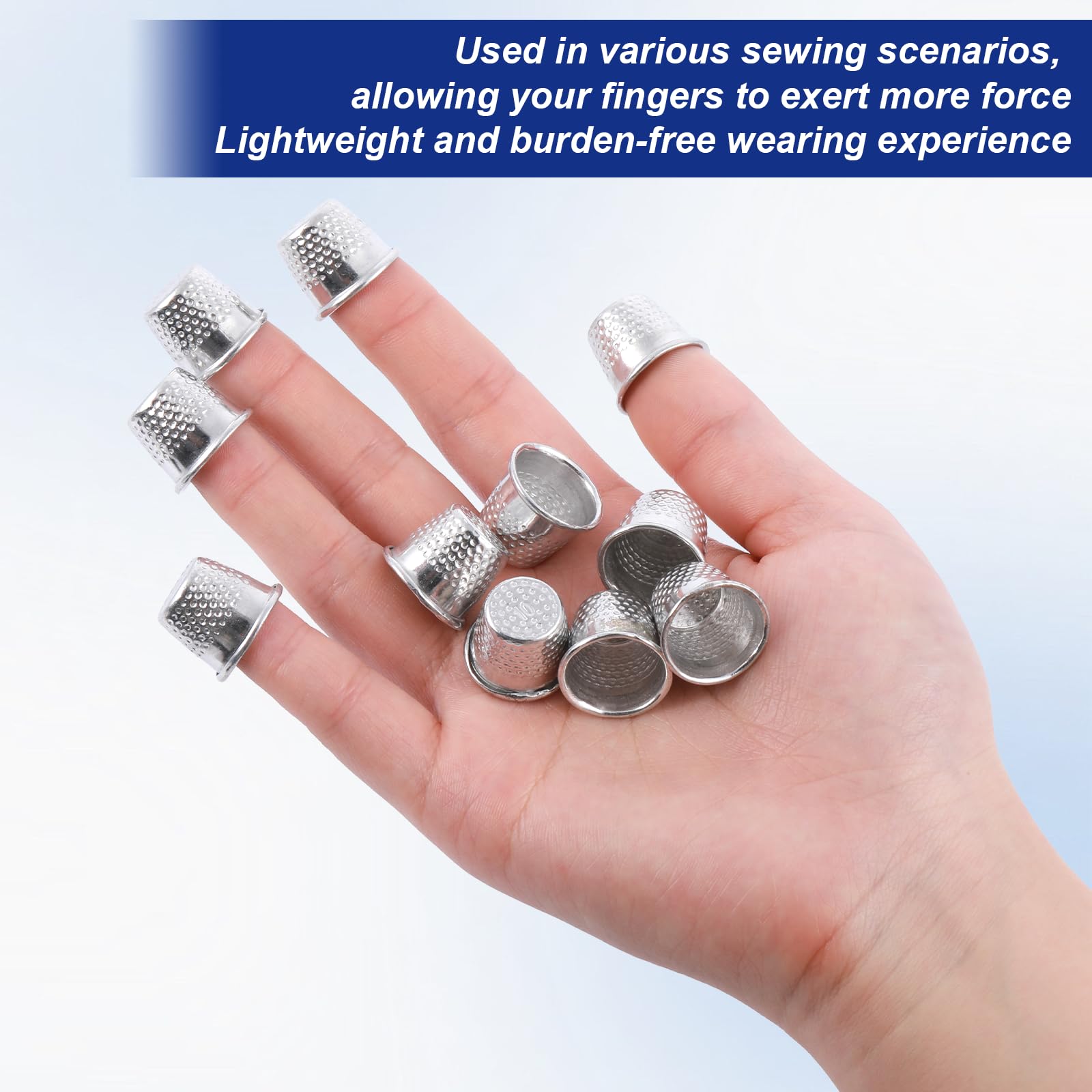 Silver Quilting Thimbles
