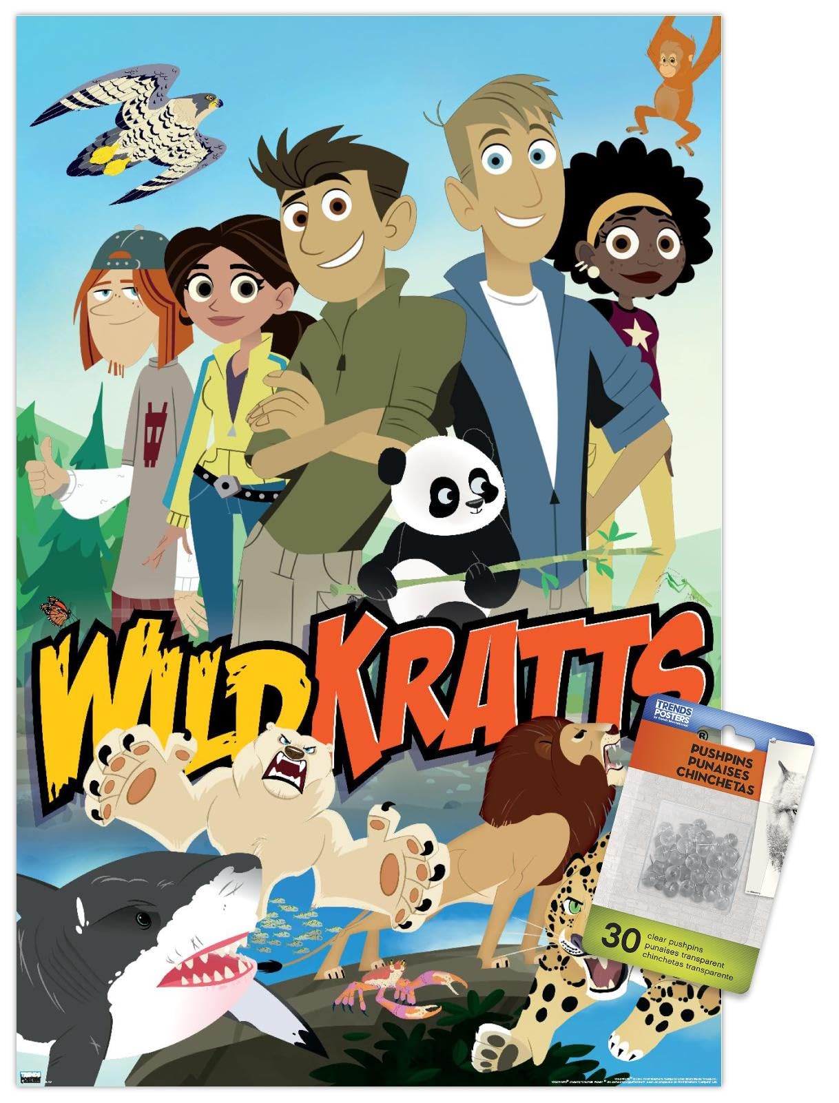 Amazon.com: Trends International Wild Kratts - Group Wall Poster with ...