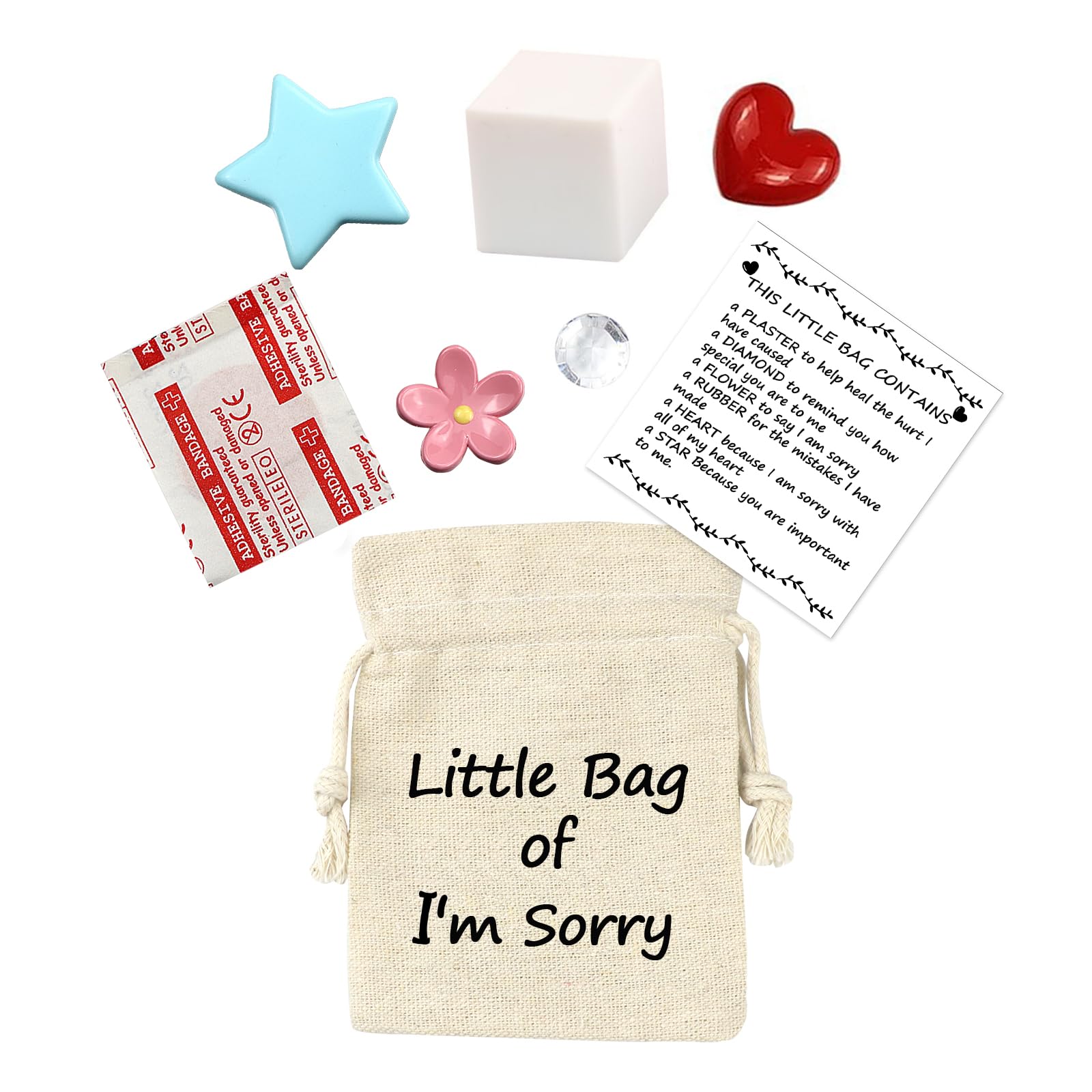 Amazon.com: LUOKIFUR Apology Gift for Her or Him I'm Sorry Please ...