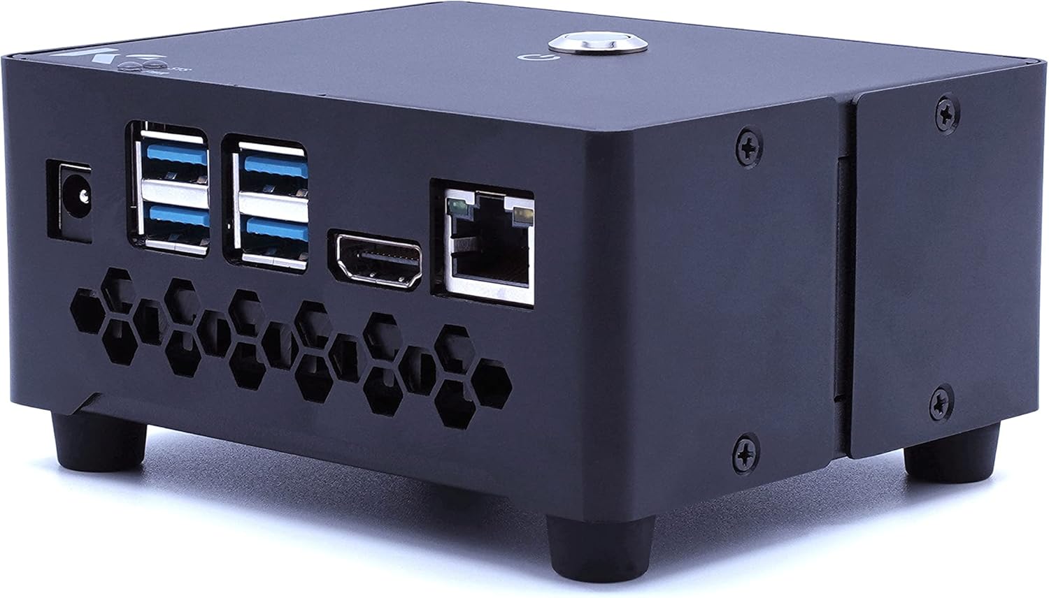 Amazon.com: KKSB Odroid N2+ Case | Black Aluminum Odroid N2+ Enclosure with 80mm Fan | 12mm ...