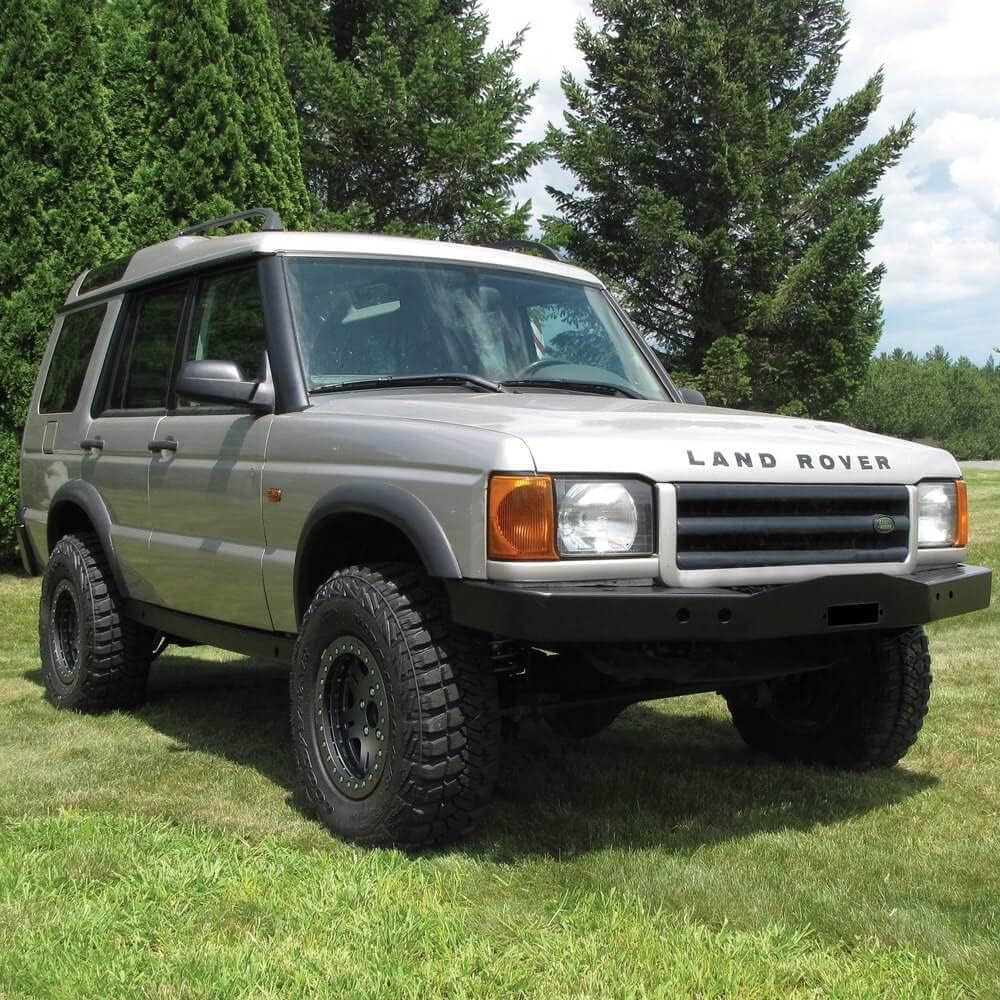 Amazon.com: Atlantic British Ltd. Heavy-Duty Front Steel Bumper DA5645 ...