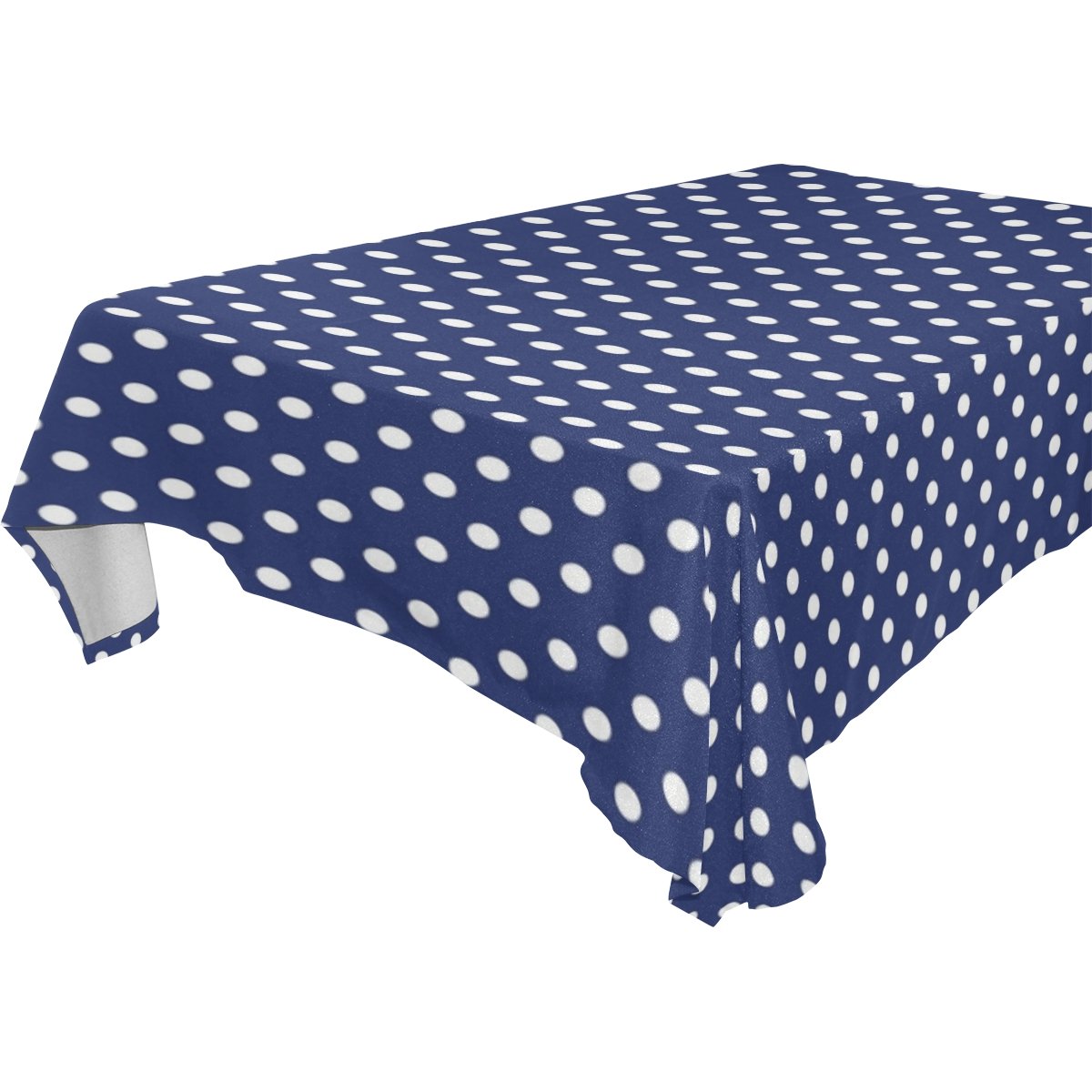 Navy And White Polka Dot Tablecloth Polka Dot Tablecloth Table Linens