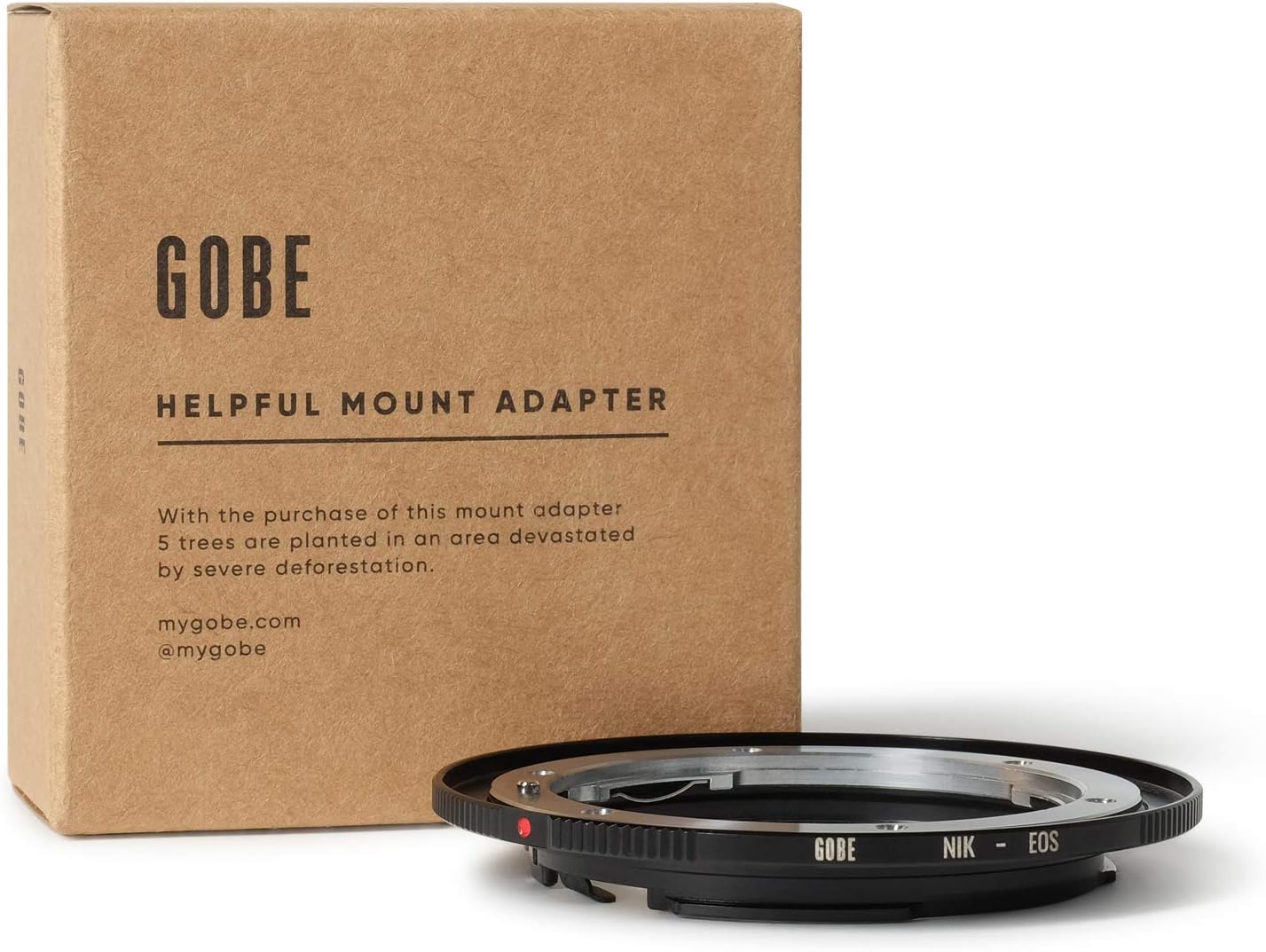 Amazon.com : Gobe Lens Mount Adapter: Compatible with F Lens and Canon ...