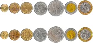 Amazon.com: 7 Coins from Portugal | Portuguese Coin Set Collection 1 5 ...
