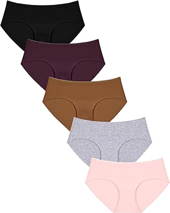 UNDER THE SEA Cotton Underwear for Women Seamless Low Rise Hipster ...