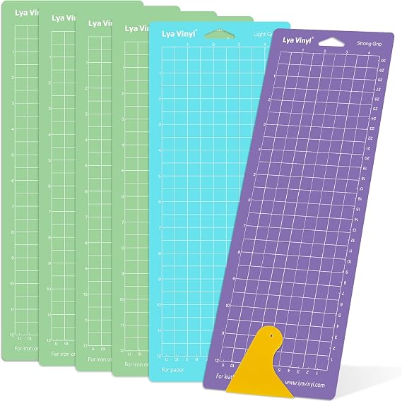Amazon.com: Cutting Mats for Cricut Joy - Lya Vinyl 6 Pack Variety ...