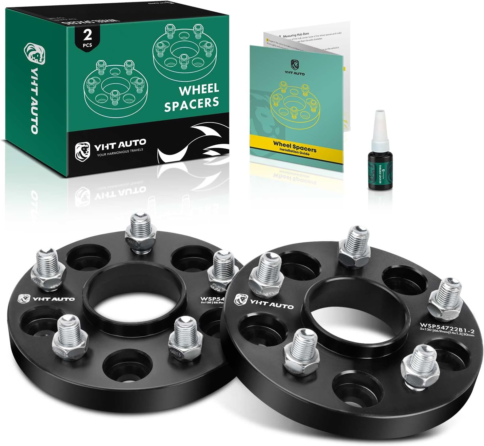 Amazon.com: YHTAUTO 5x120 Wheel Spacers 20mm Compatible with 1982-2019 ...