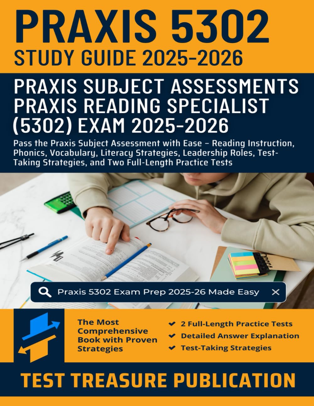 Praxis Reading Specialist (5302) Study Guide 2025-2026: Pass the Praxis ...